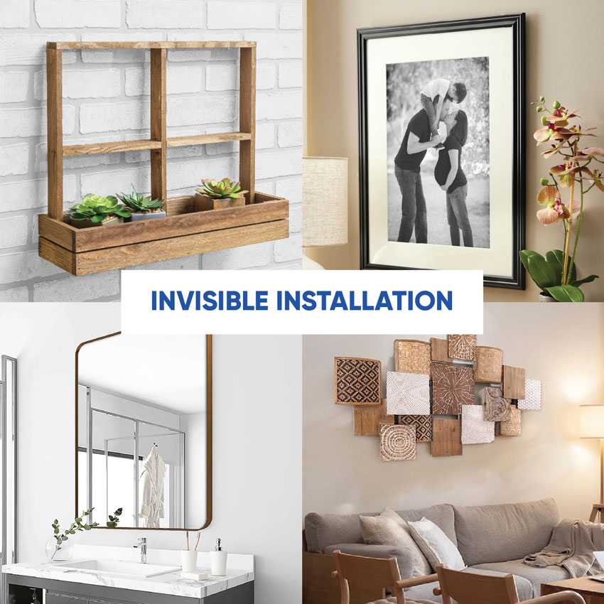 72'' (6 ft) Aluminum French Cleat, Interlocking Wall Mounting Bracket ...